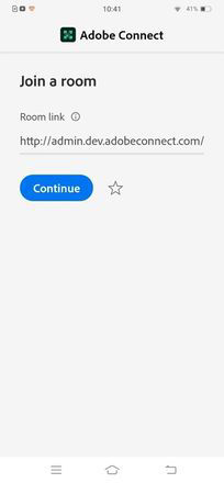 Adobe Connect Mobile app