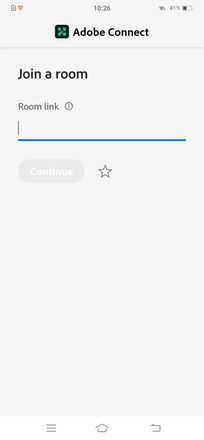 Adobe Connect Mobile app