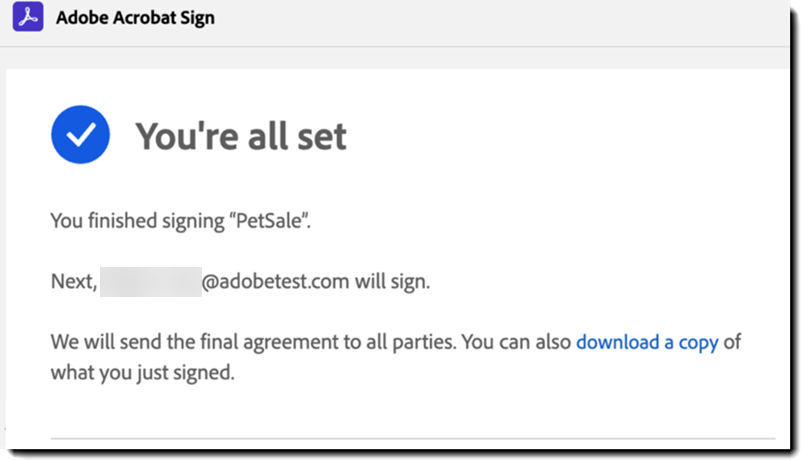 Adobe Acrobat Sign Release Notes