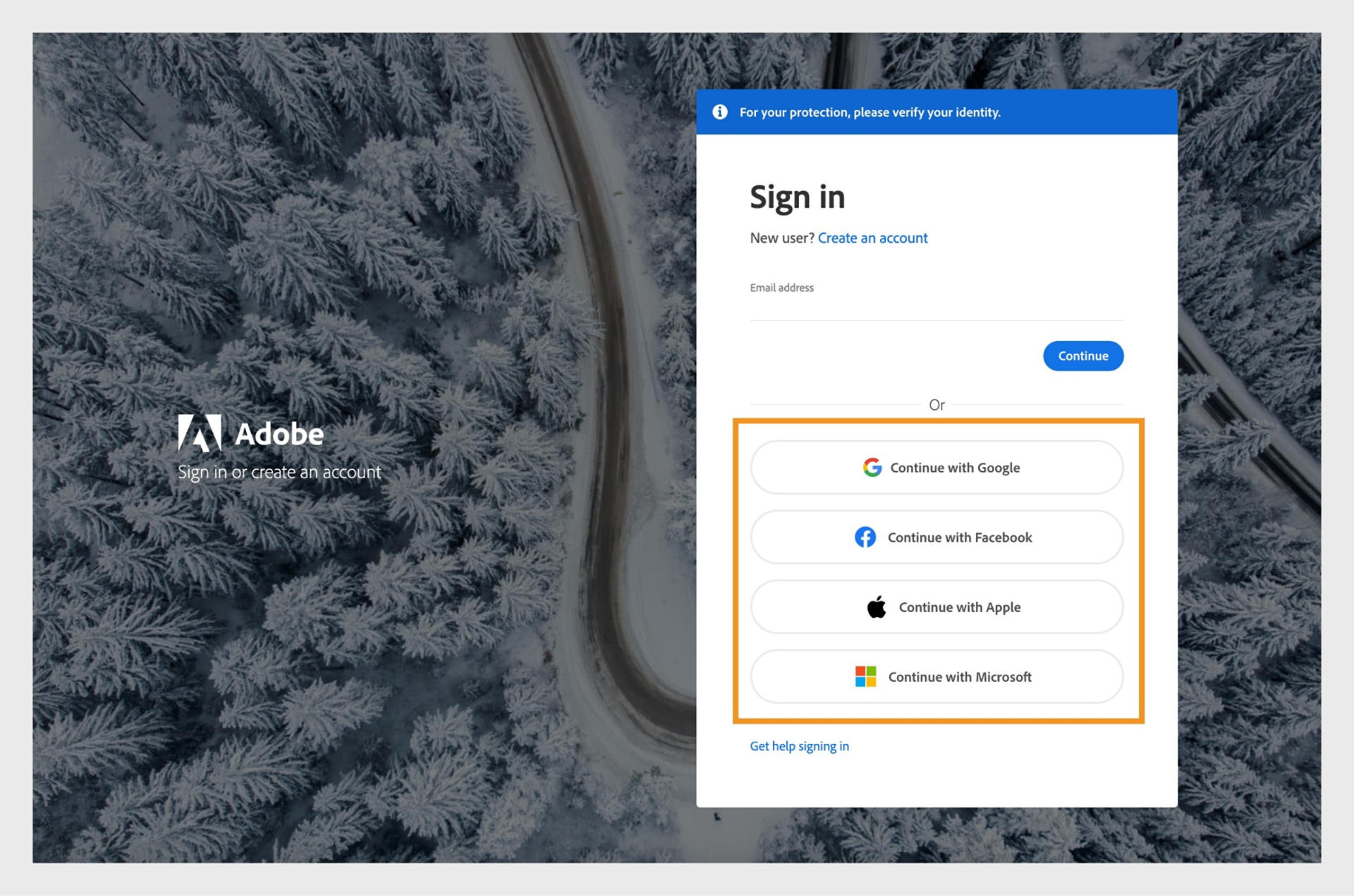 Sign in to your Adobe account with your Facebook, Google, Apple, or ...
