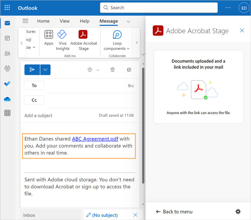 Adobe Acrobat for Microsoft Outlook: User Guide
