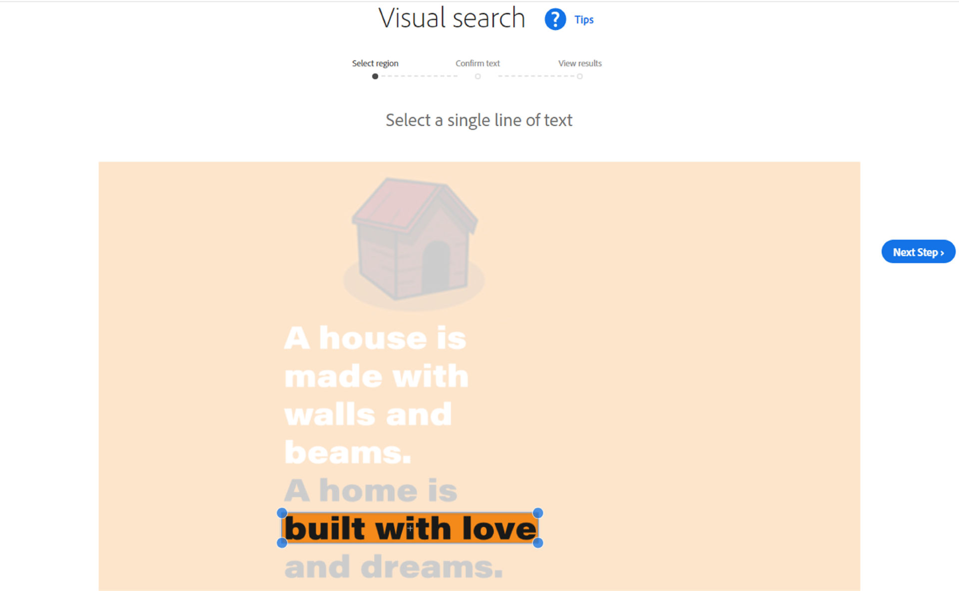 Learn how to search and identify the fonts used in your image.