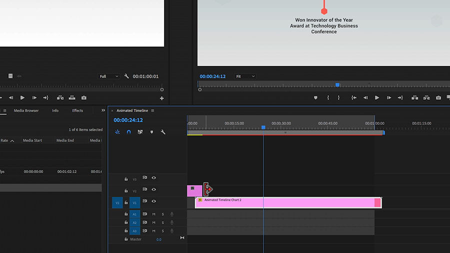 Create an animated infographic