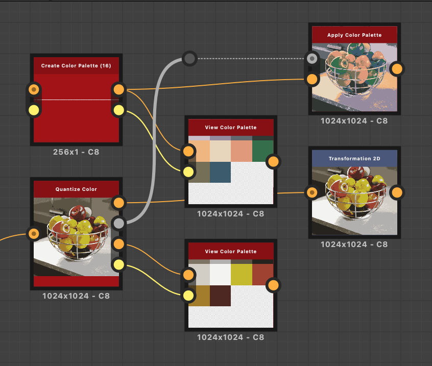 Apply Color Palette | Substance 3D Designer