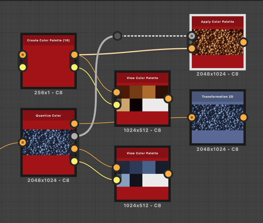 Apply Color Palette | Substance 3D Designer