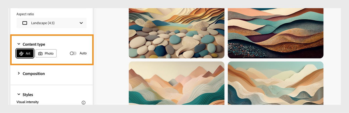 Create images from text prompts