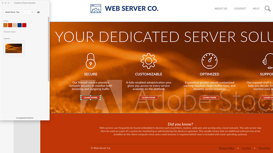 How to find colors in stock images