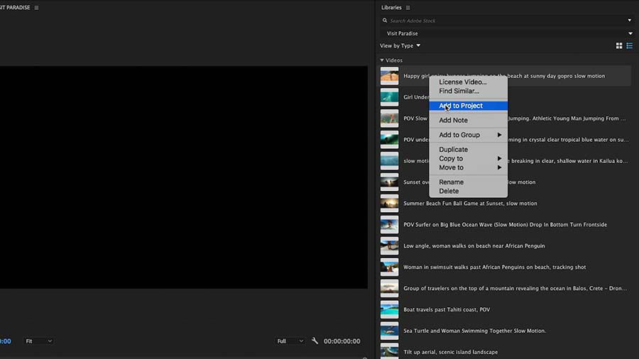 Find GoPro stock video footage
