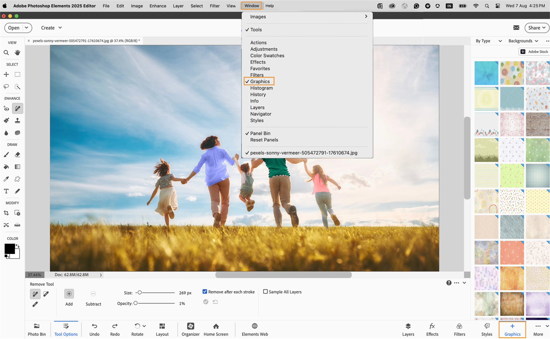 Effects in Photoshop Elements