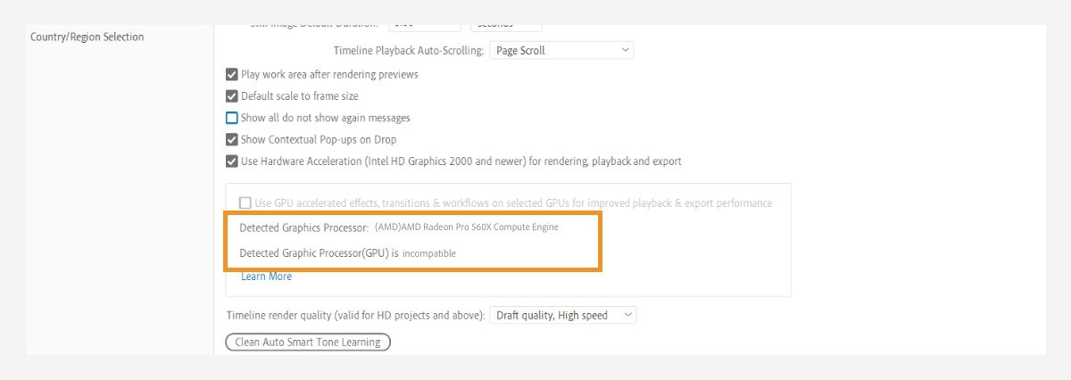 GPU accelerated rendering
