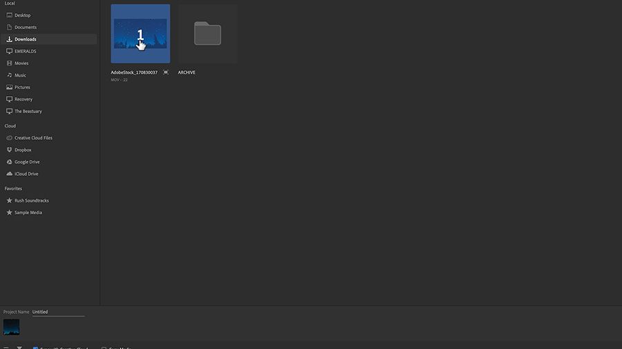 Use Adobe Stock motion graphics templates on your social videos