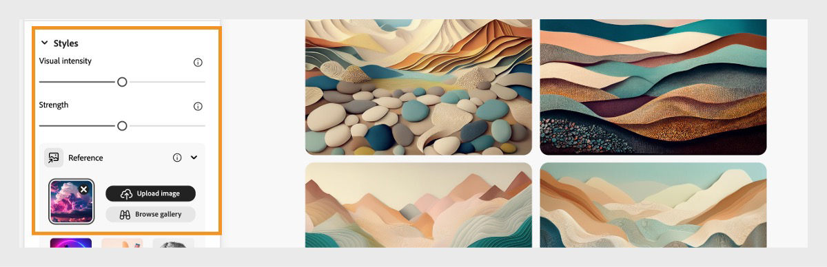 Create images from text prompts