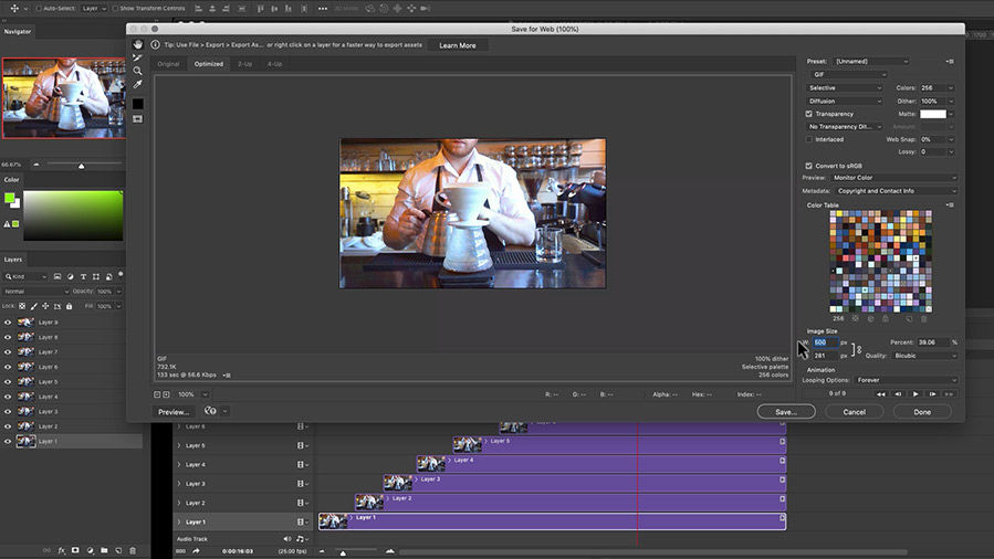 Stop-action animation with Adobe Stock and Photoshop