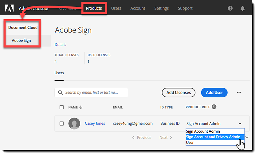 Manage user entitlements for Acrobat Online apps and e-signature services Manage user entitlements for Acrobat Online apps and e-signature services