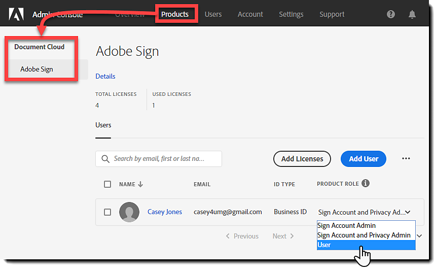 Manage user entitlements for Acrobat Online apps and e-signature services Manage user entitlements for Acrobat Online apps and e-signature services