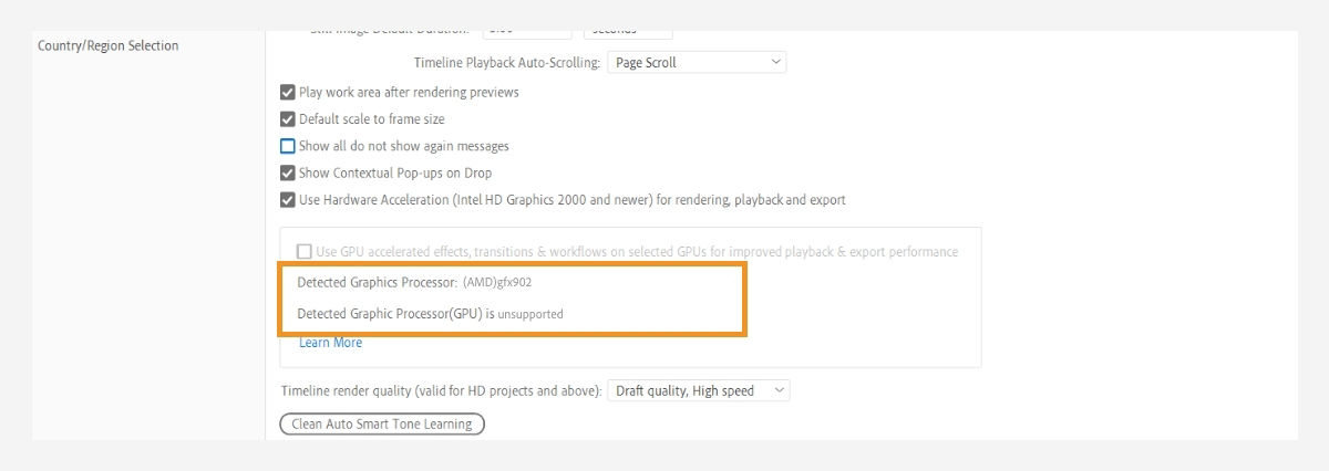 GPU accelerated rendering
