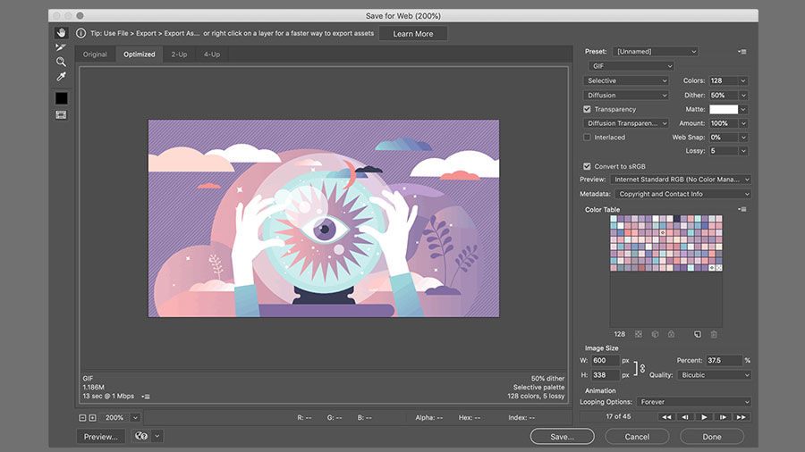 How to create web animations using vector artwork