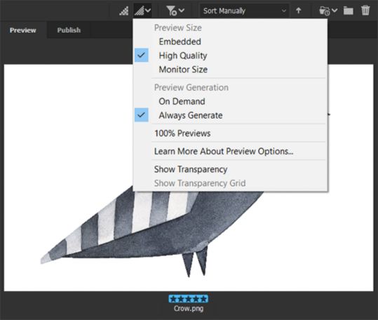 Cómo utilizar los paneles de Adobe Bridge y administrar espacios de ...