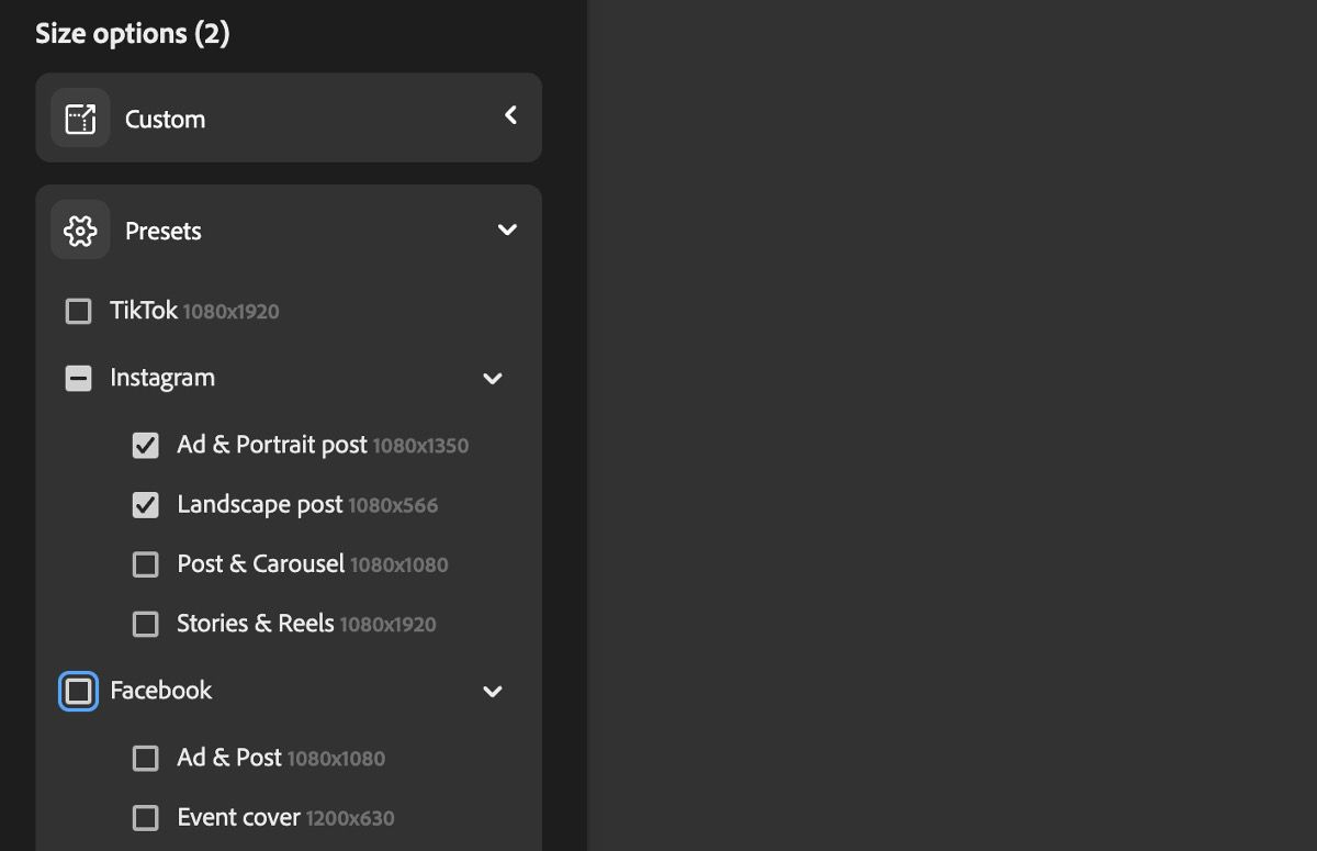 Crop multiple images simultaneously