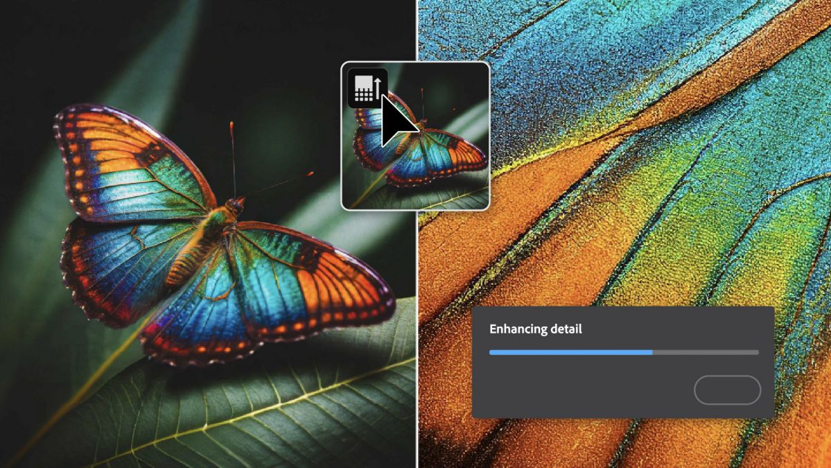 Adobe Photoshop 的新增功能 增强细节 