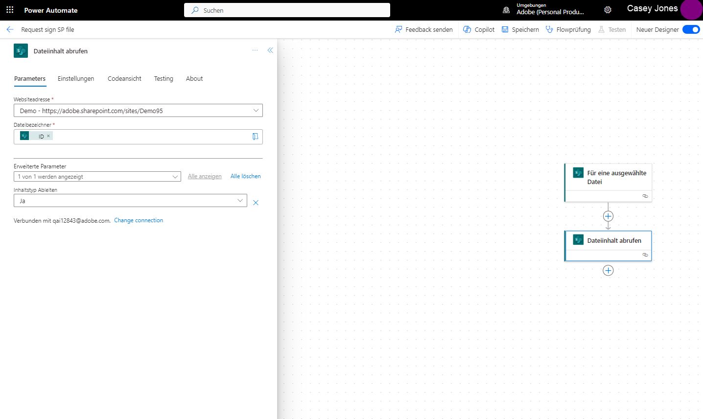 Einstellung von Acrobat Sign für SharePoint Online: Workflow-Migration